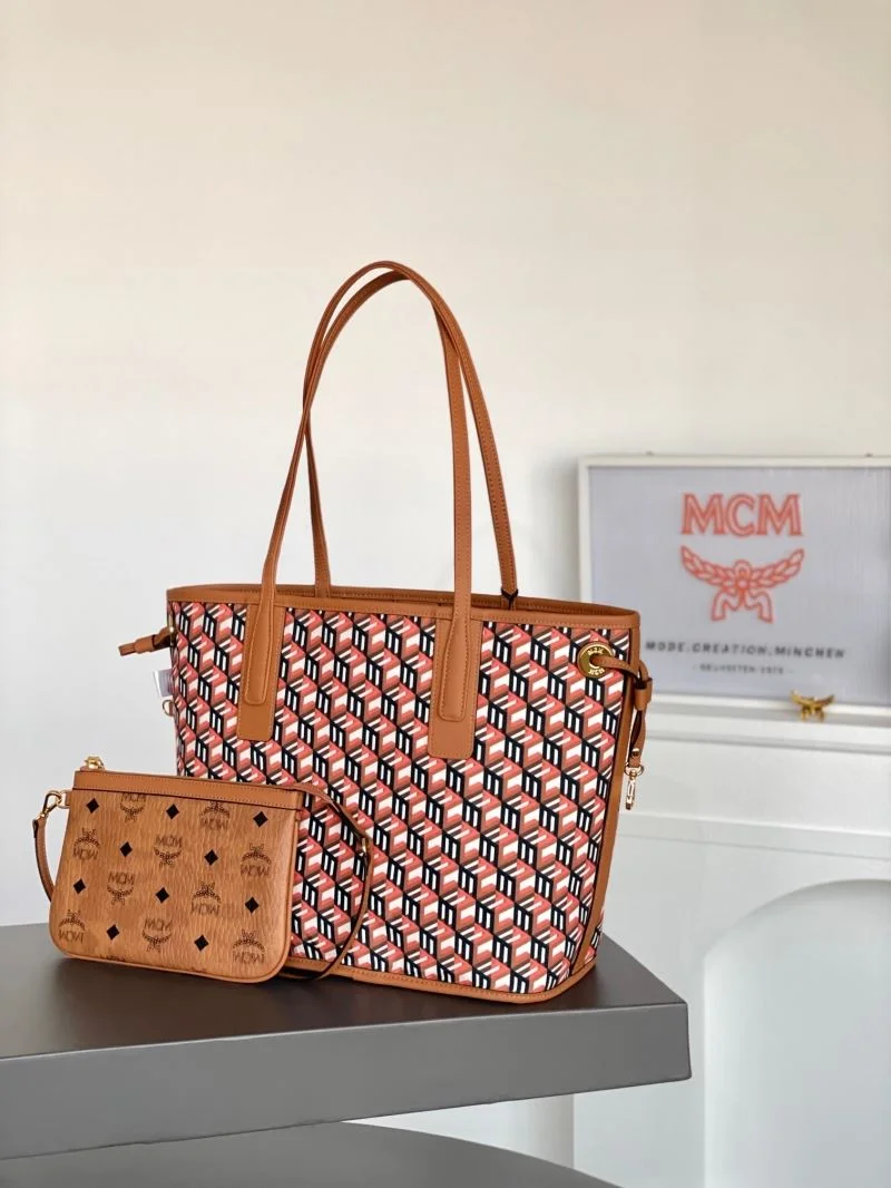 Mirror quality MCM Shopping Bags