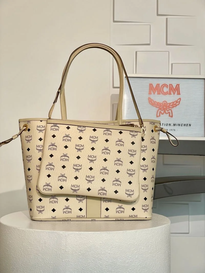 Top mirror MCM Shopping Bags