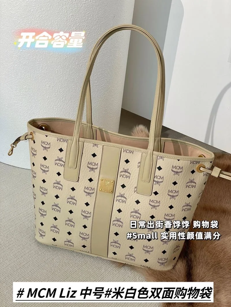 Top mirror MCM Shopping Bags