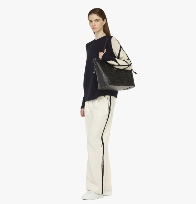 Exact replica MCM Shopping Bags