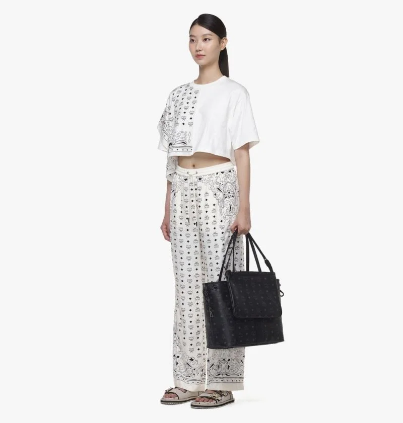 Exact replica MCM Shopping Bags