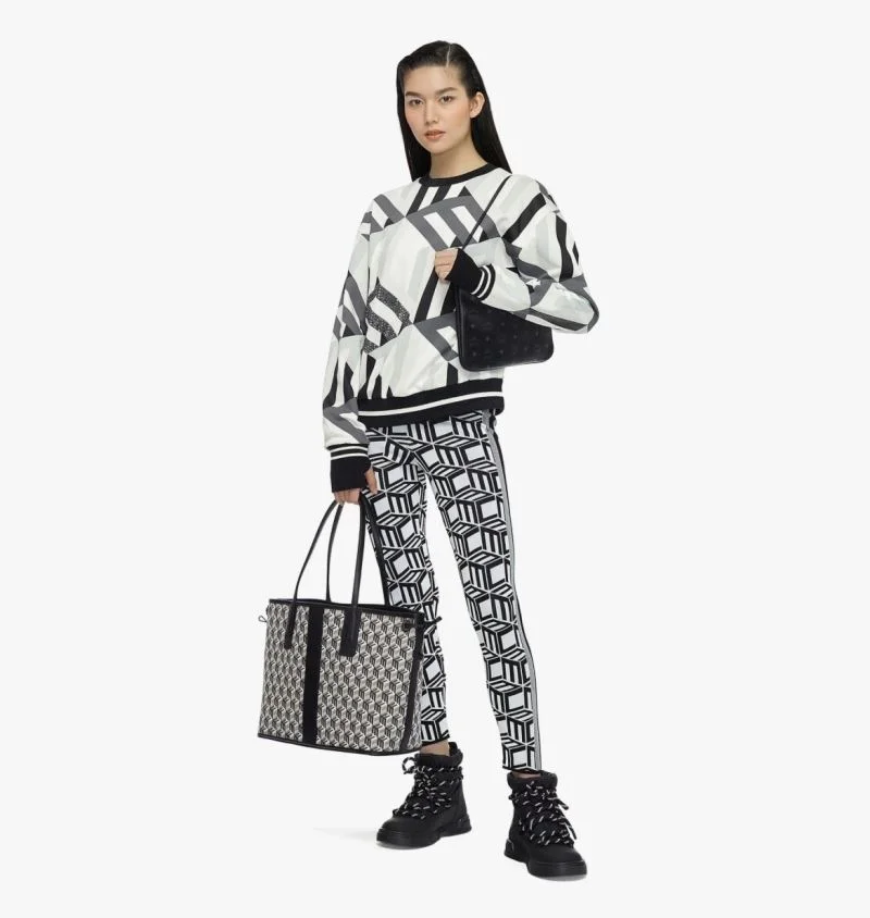 Exact replica MCM Shopping Bags