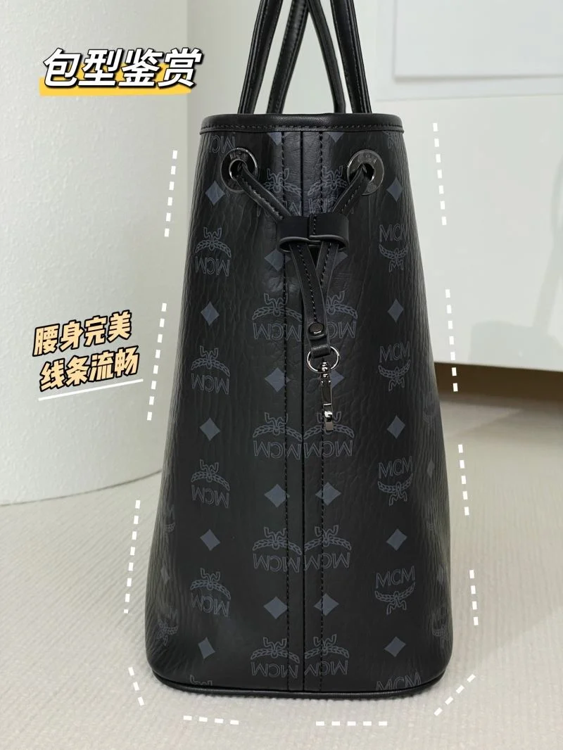 Exact replica MCM Shopping Bags