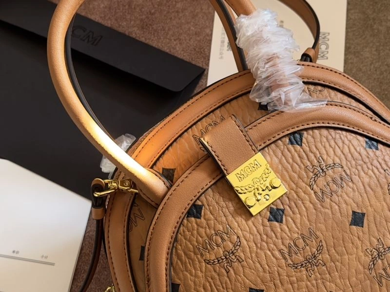 Exact replica MCM Top Handle Bags