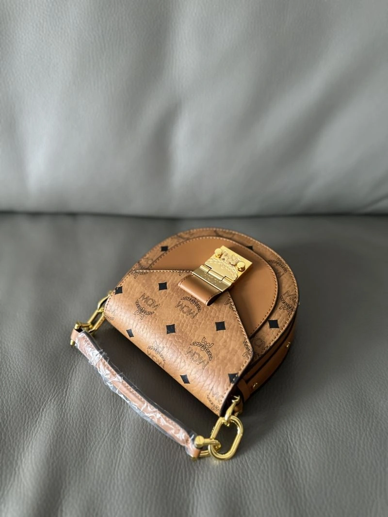 Real MCM Top Handle Bags