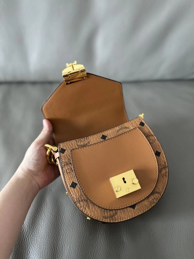 Real MCM Top Handle Bags