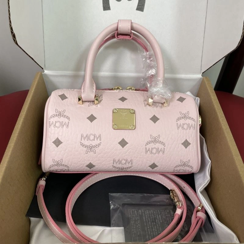 Budget-friendly MCM Top Handle Bags