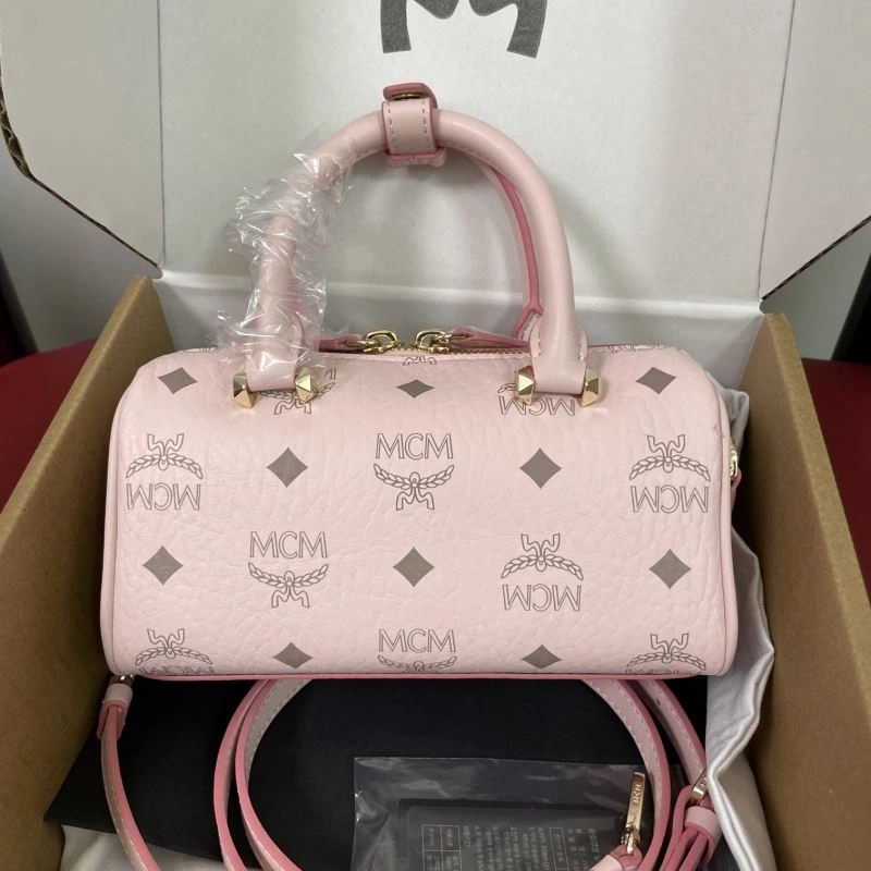 Budget-friendly MCM Top Handle Bags