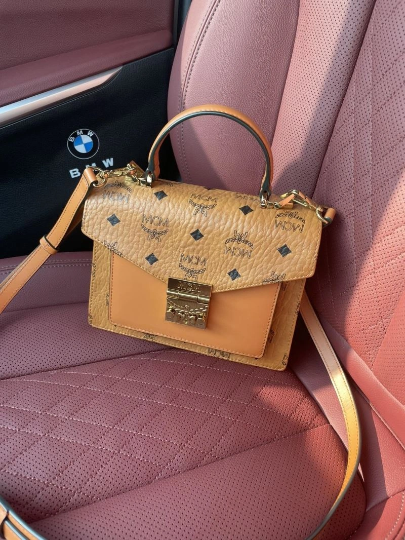 Brand-original MCM Top Handle Bags