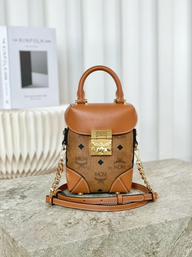 Legit MCM Top Handle Bags
