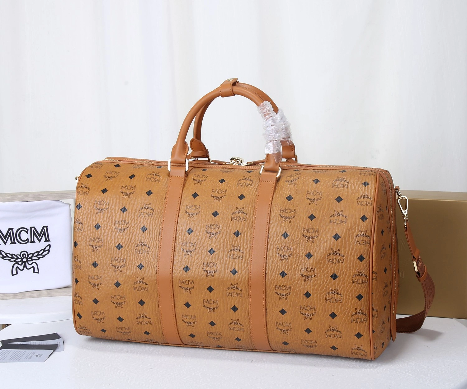 Real MCM Travel Bags