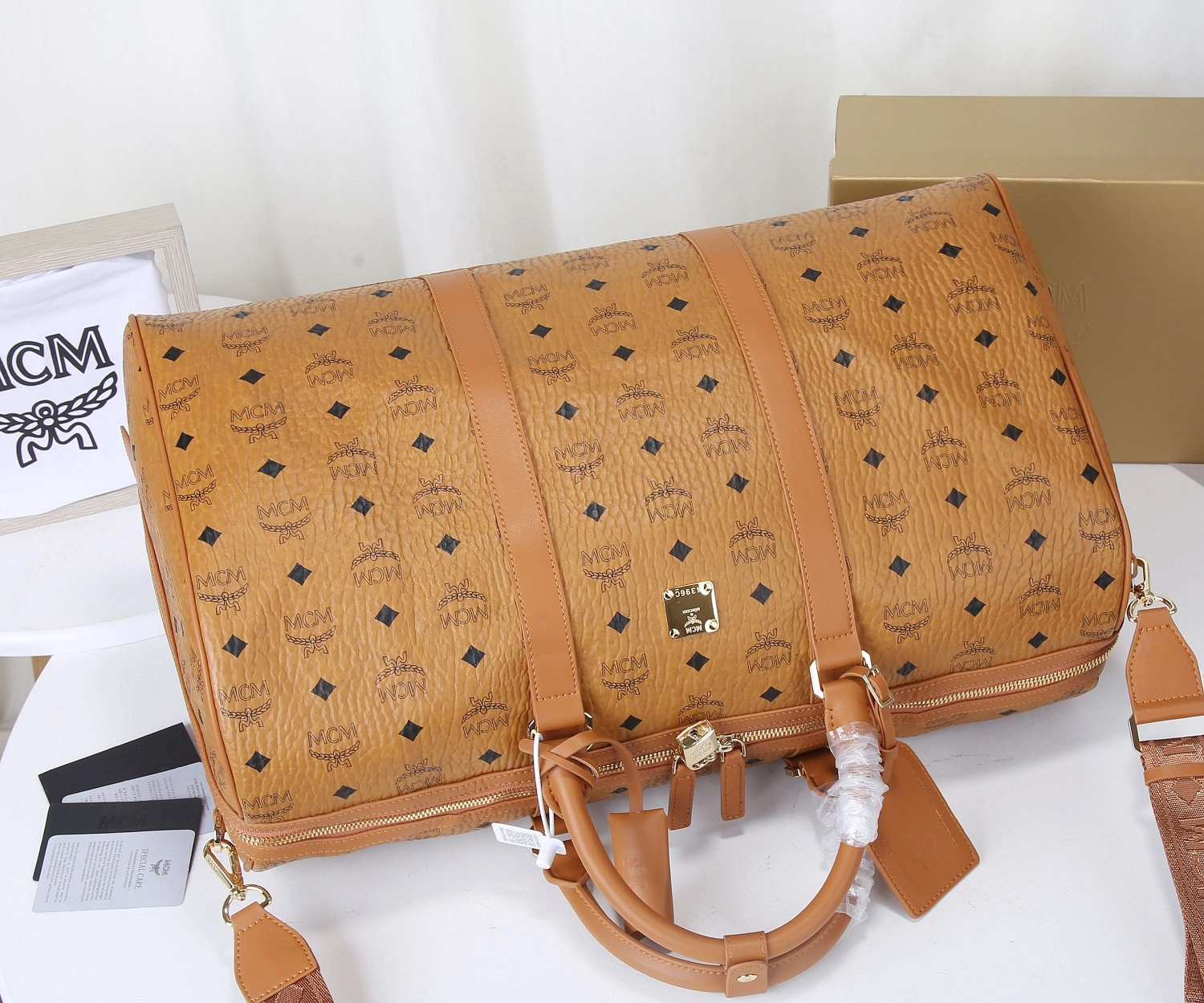 Real MCM Travel Bags