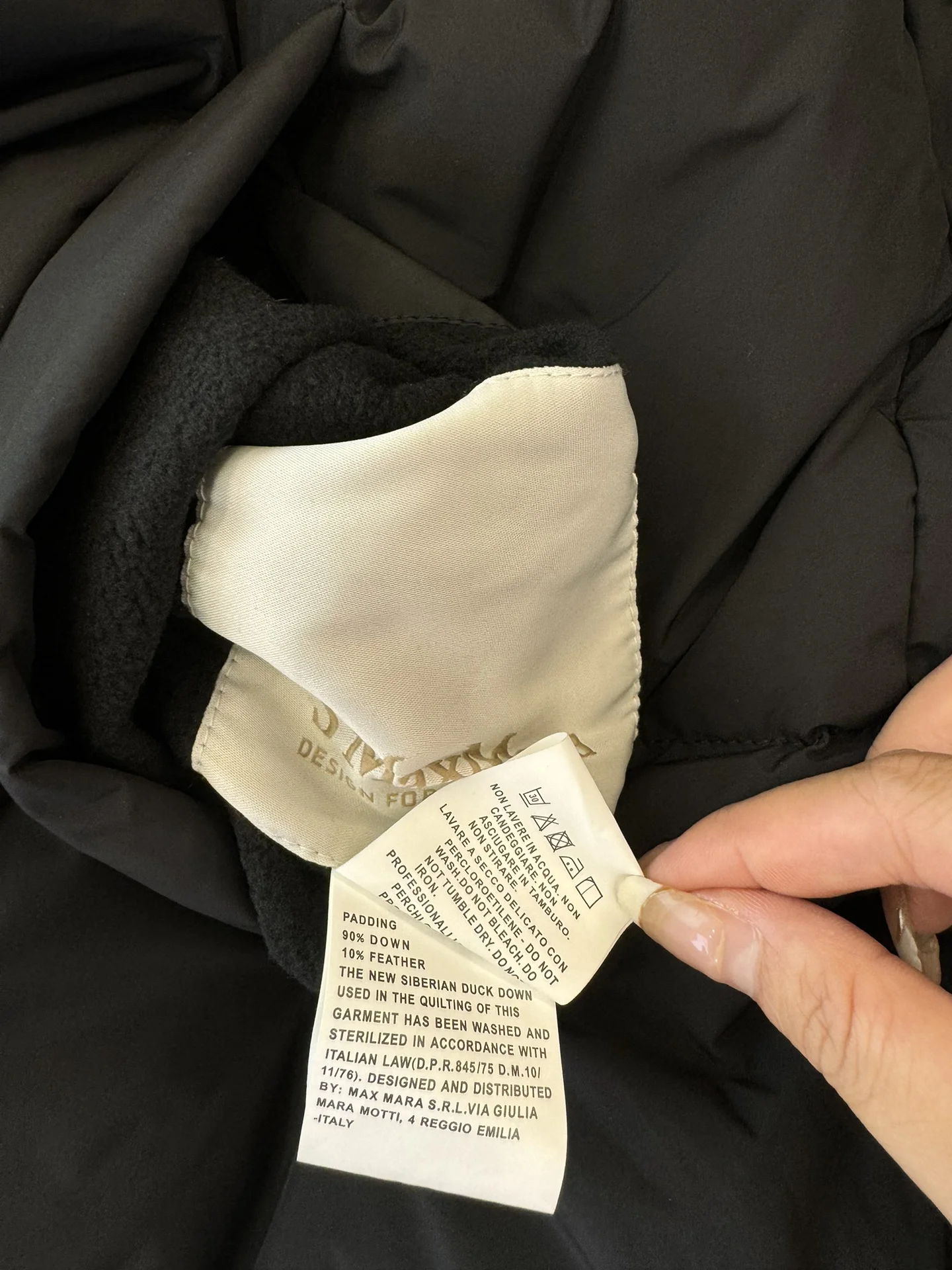 Discounted Max Mara Down Jackets