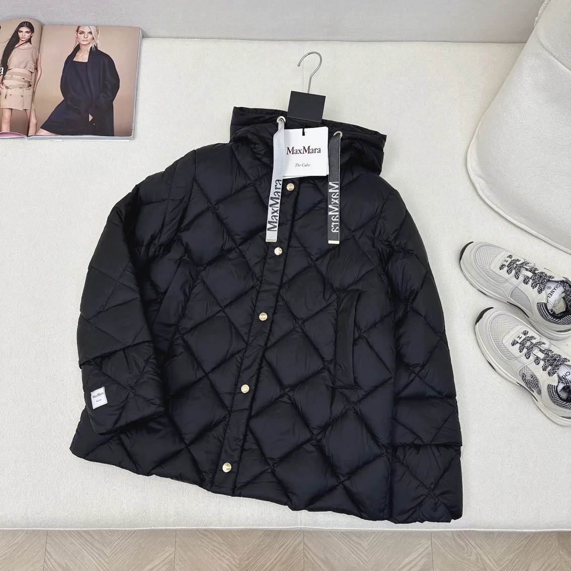 Brand-authenticated Max Mara Down Jackets