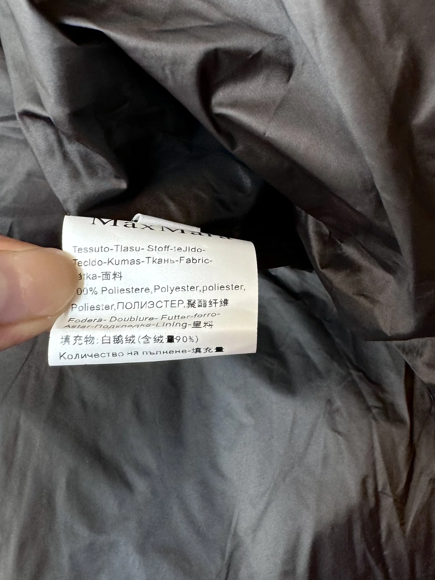 Cut-rate Max Mara Down Jackets