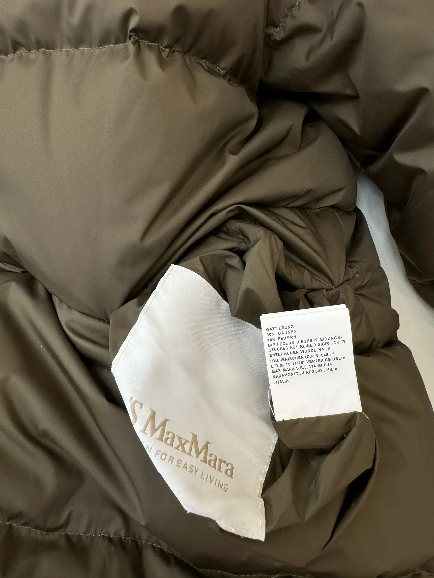 Inexpensive Max Mara Down Jackets