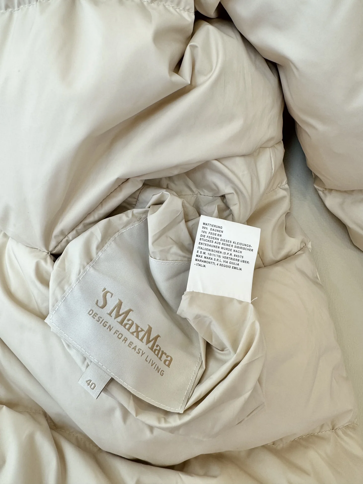 Budget-friendly Max Mara Down Jackets