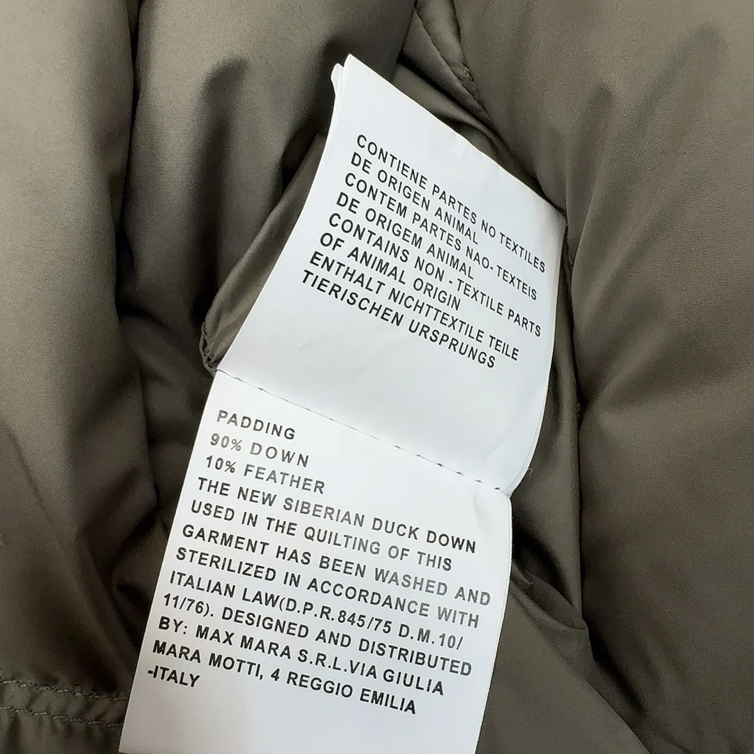 Indistinguishable Max Mara Down Jackets