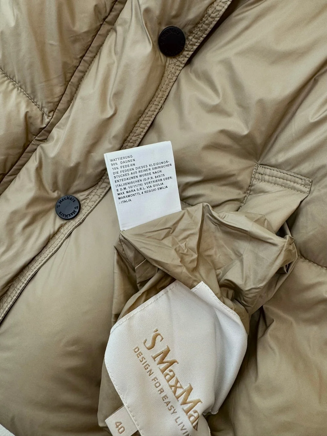 Genuine Max Mara Down Jackets