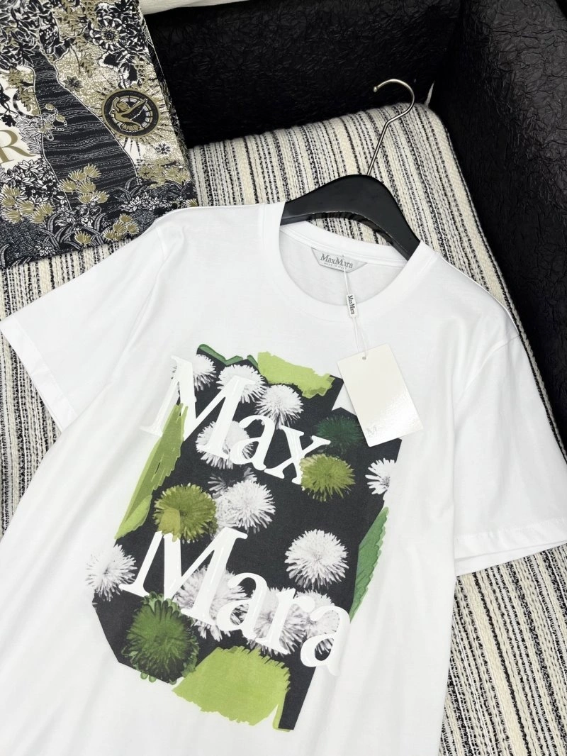 Brand-authenticated Max Mara T-Shirts