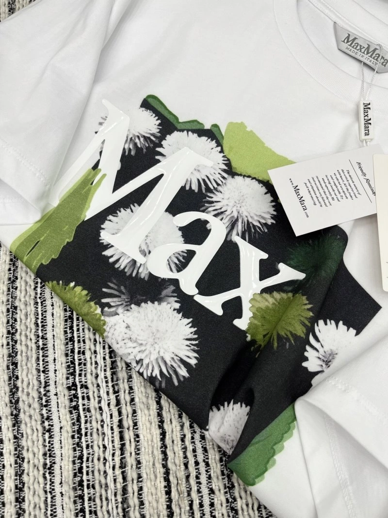 Brand-authenticated Max Mara T-Shirts