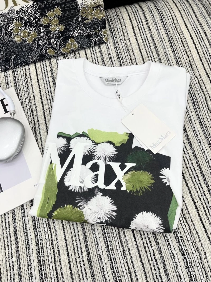 Brand-authenticated Max Mara T-Shirts