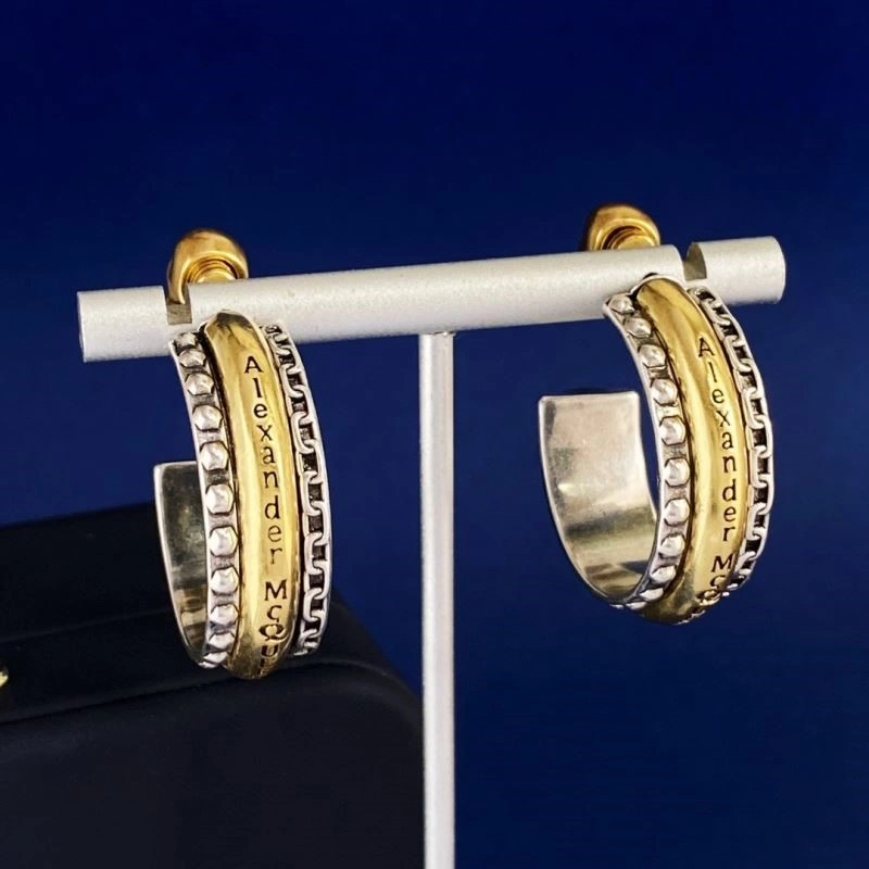 High fidelity Mcqueen Earrings