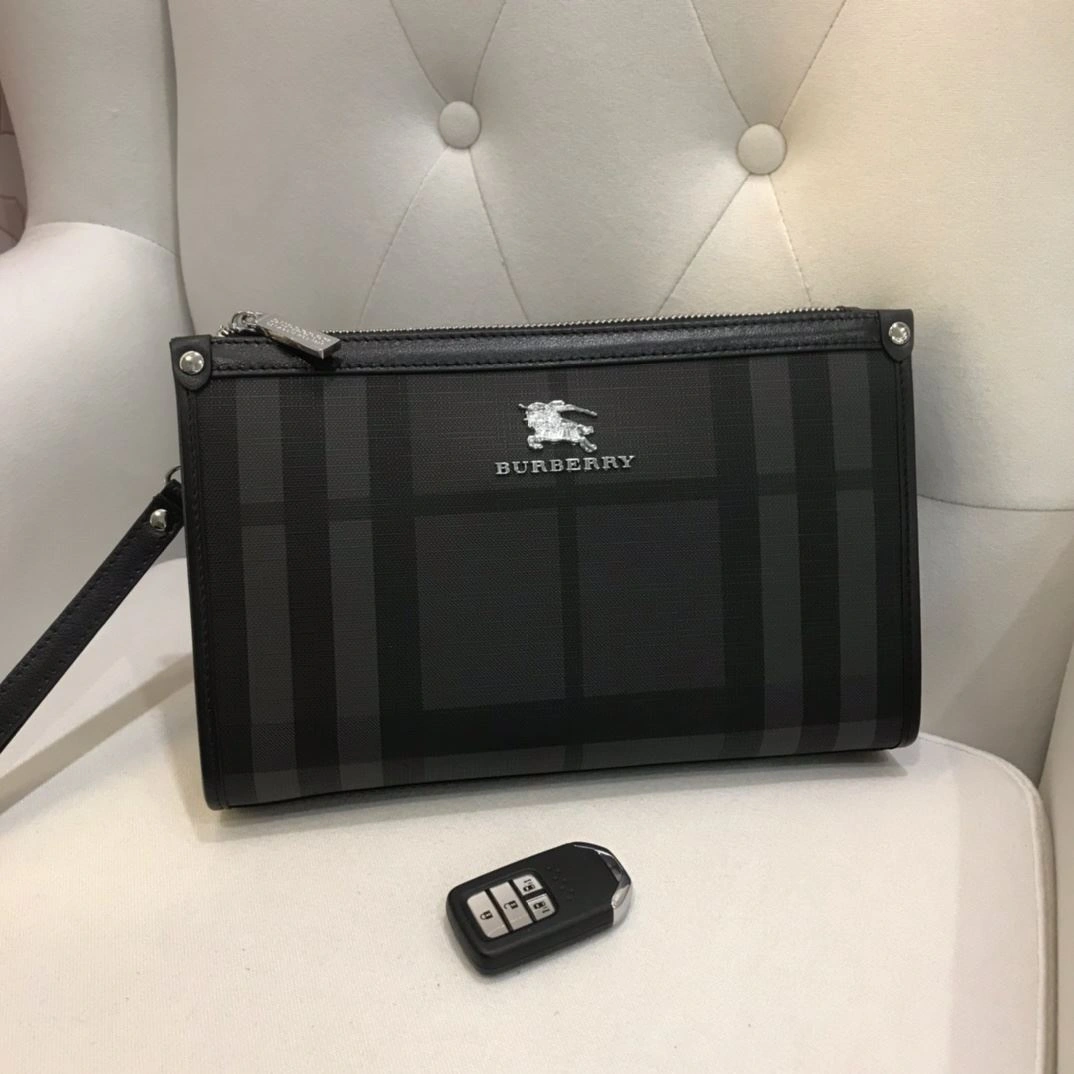 Mirror quality Mens Burberry Clutch Bags