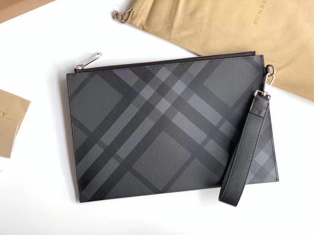 Factory-made Mens Burberry Clutch Bags