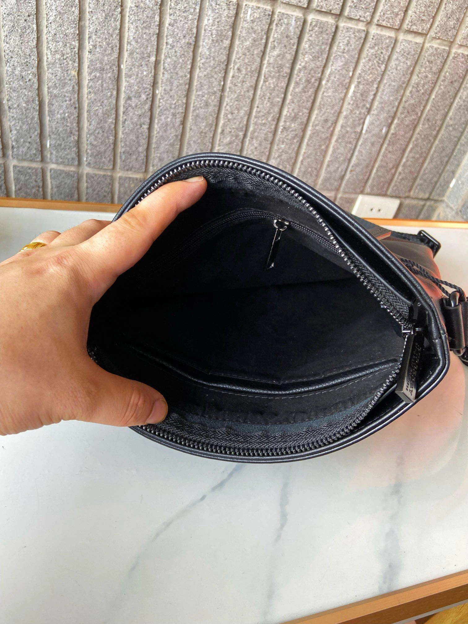 Brand-authenticated Mens Burberry Satchel Bags