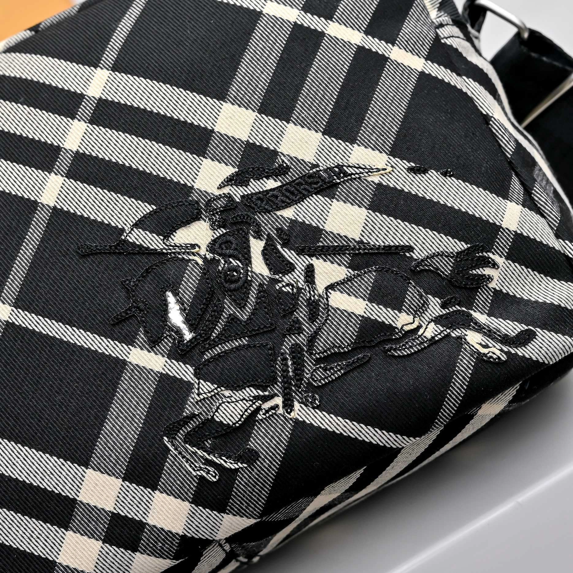 Brand-authenticated Mens Burberry Satchel Bags