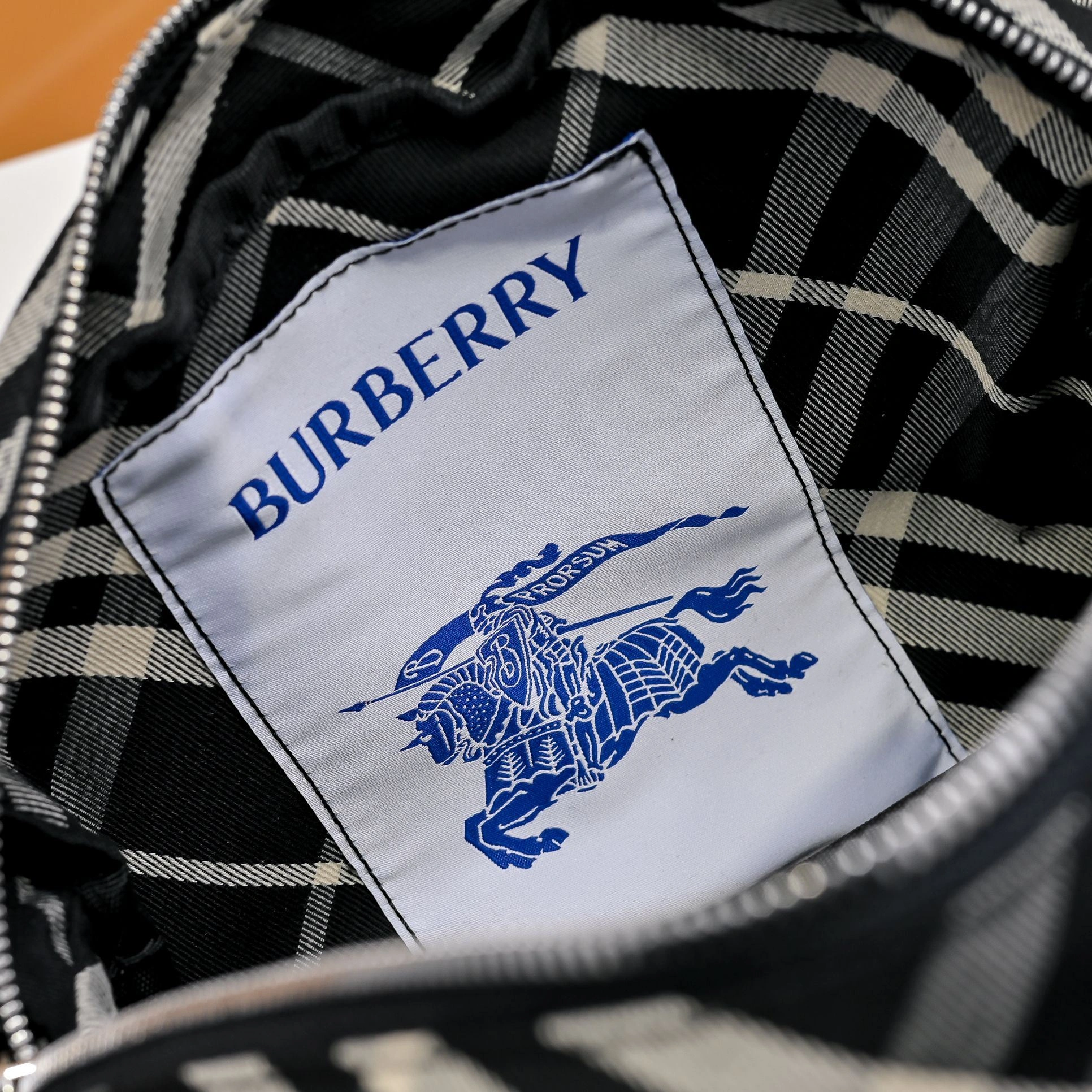 Brand-authenticated Mens Burberry Satchel Bags