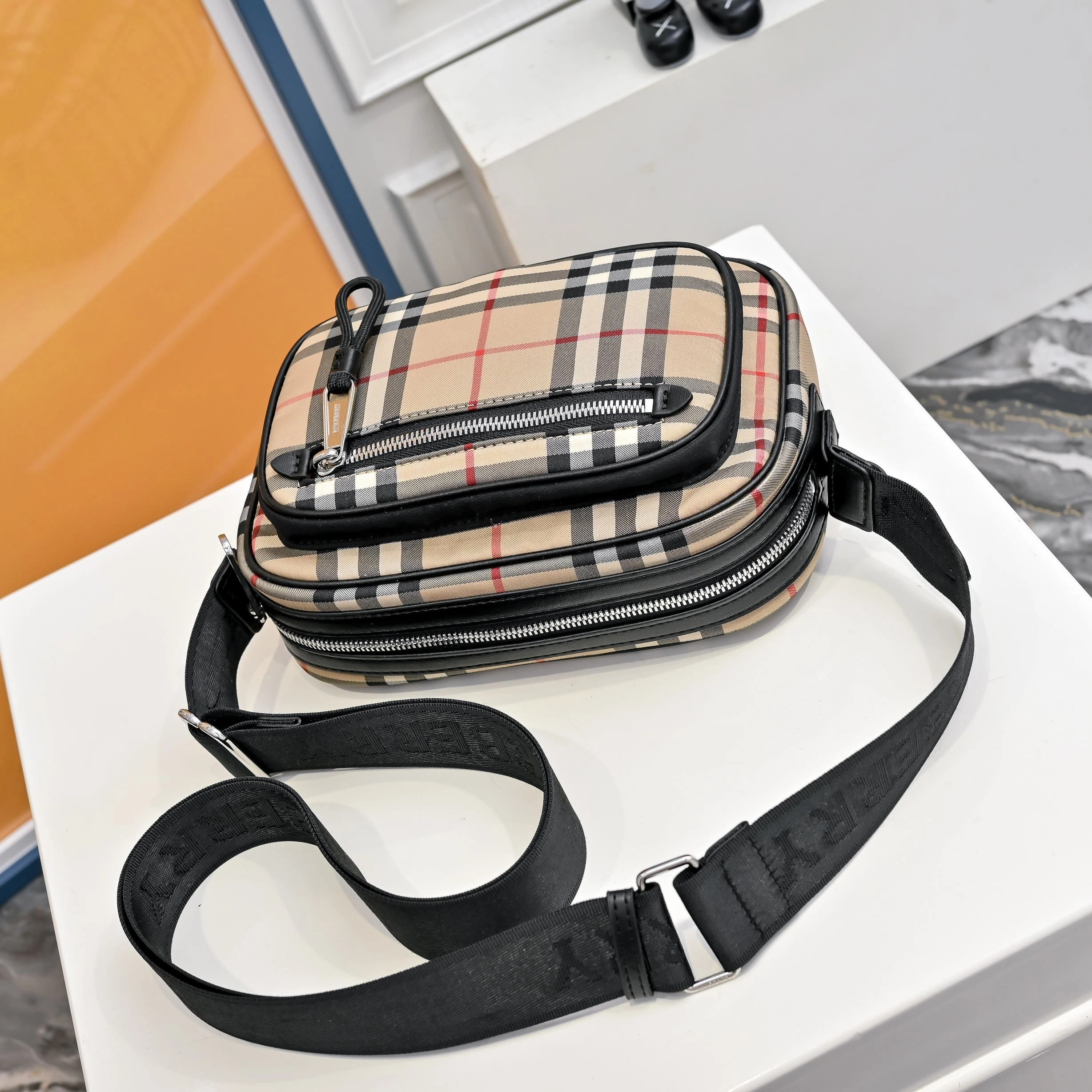 Original Mens Burberry Satchel Bags