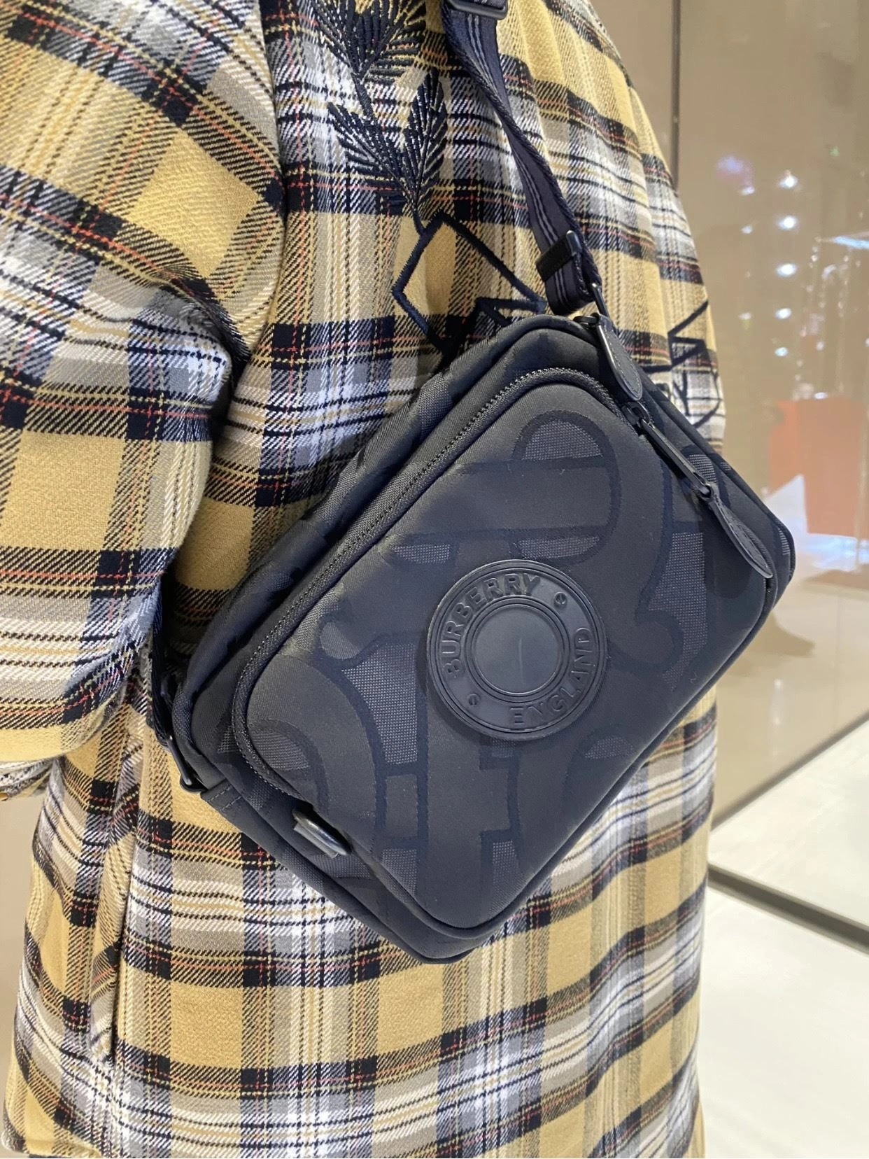 1:1 copy Mens Burberry Satchel Bags