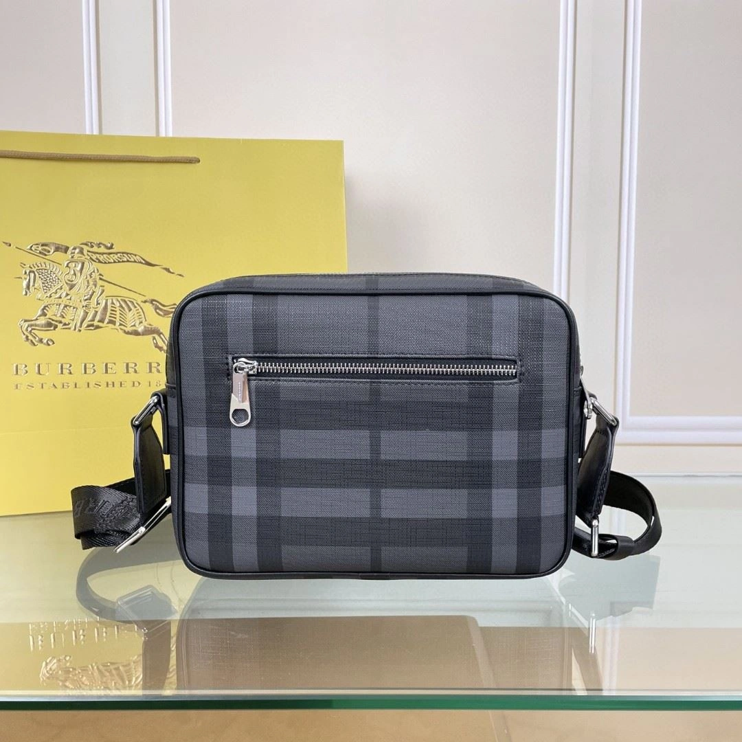 Brand-authenticated Mens Burberry Satchel Bags