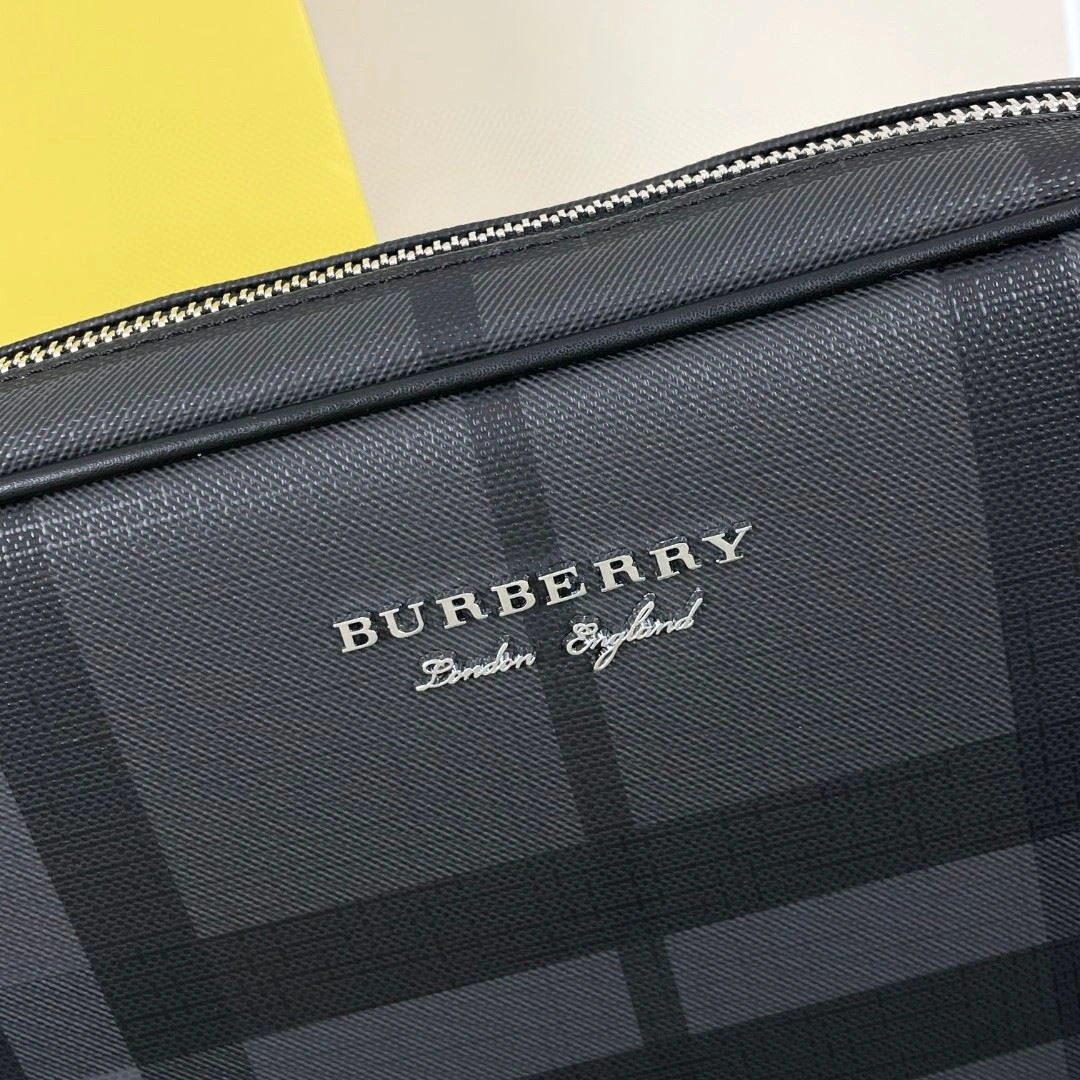 Brand-authenticated Mens Burberry Satchel Bags