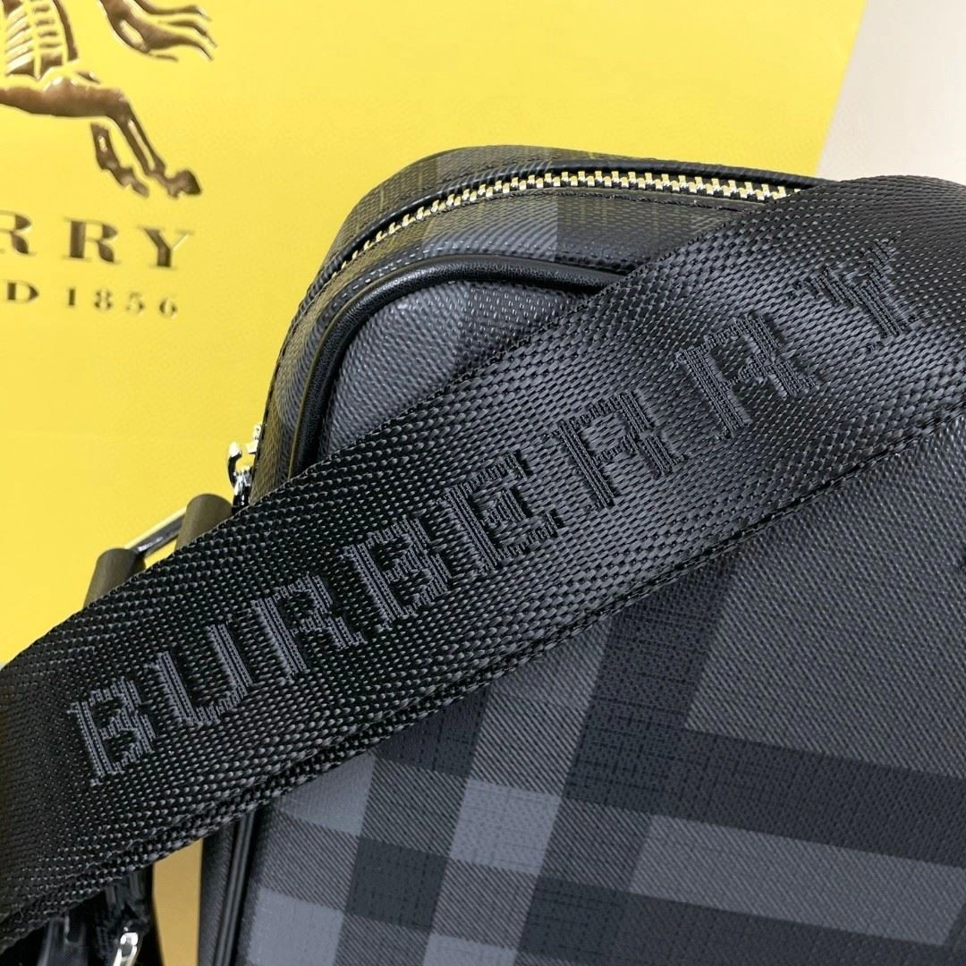 Brand-authenticated Mens Burberry Satchel Bags