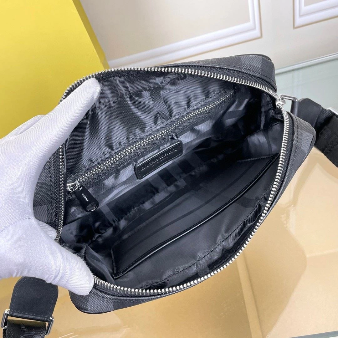 Brand-authenticated Mens Burberry Satchel Bags