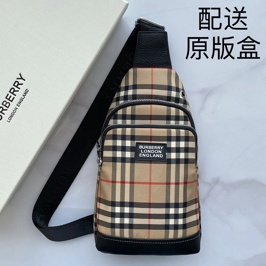 Mens Burberry Waist Chest Packs