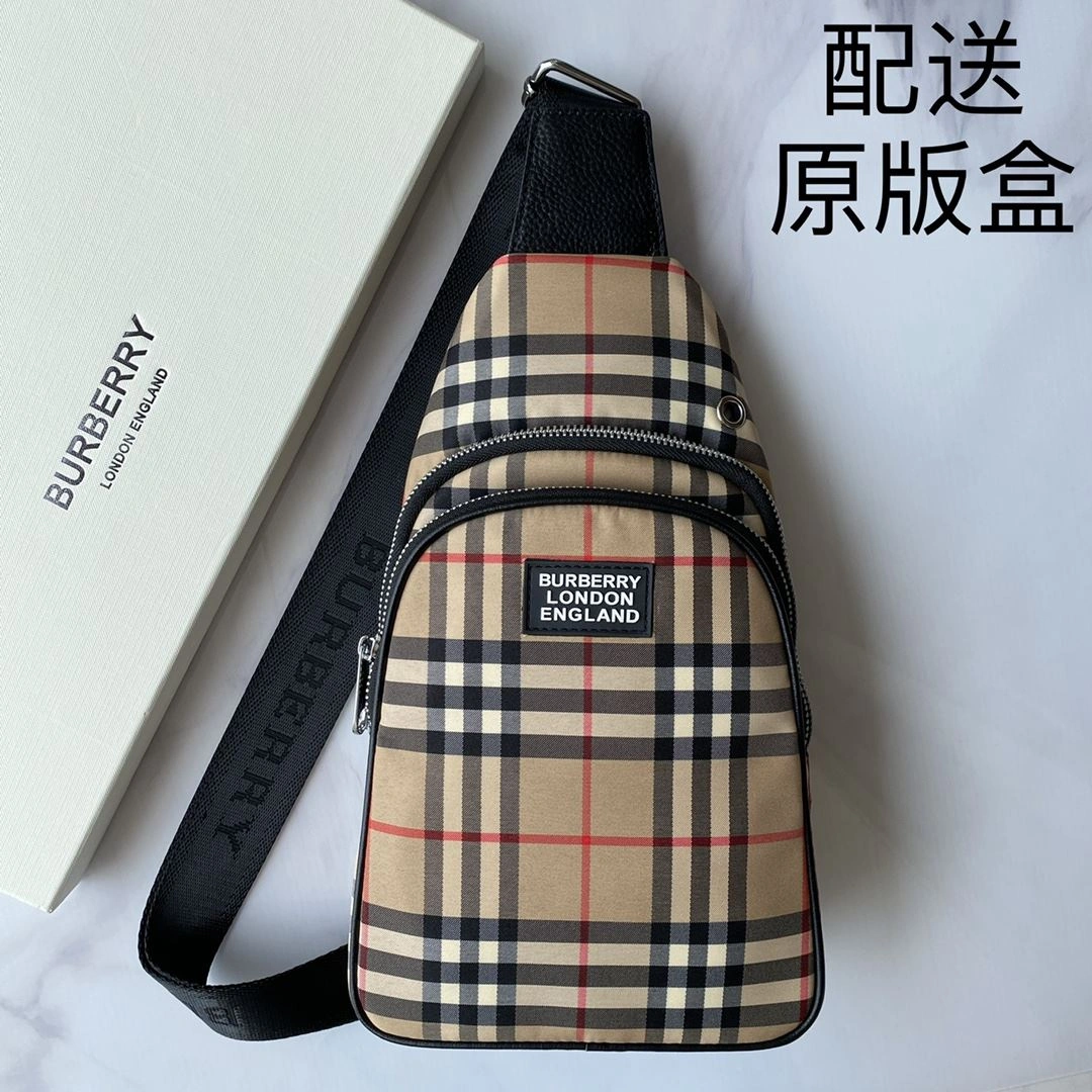 Mens Burberry Waist Chest Packs