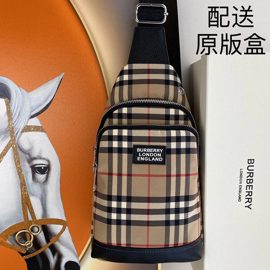 Real Mens Burberry Waist Chest Packs