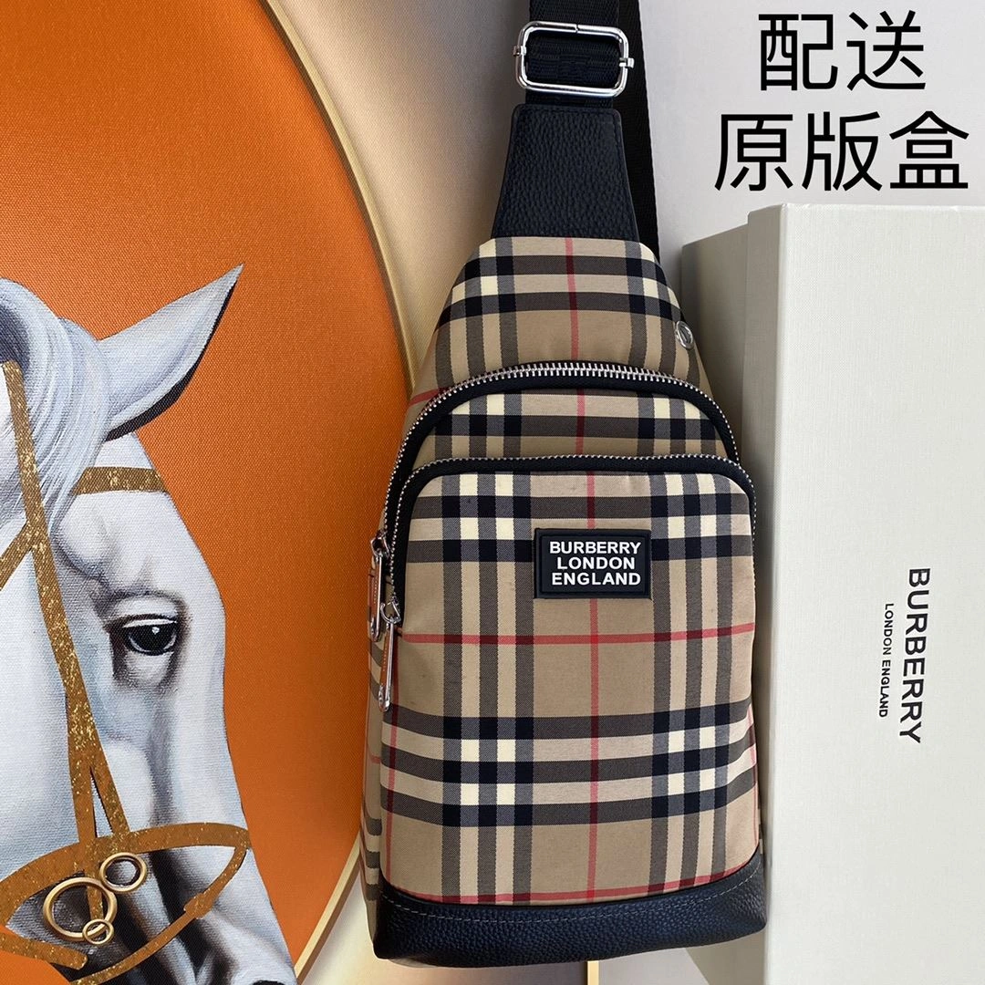 Real Mens Burberry Waist Chest Packs