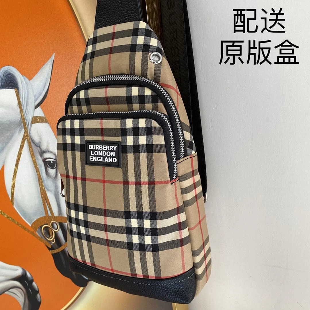 Real Mens Burberry Waist Chest Packs