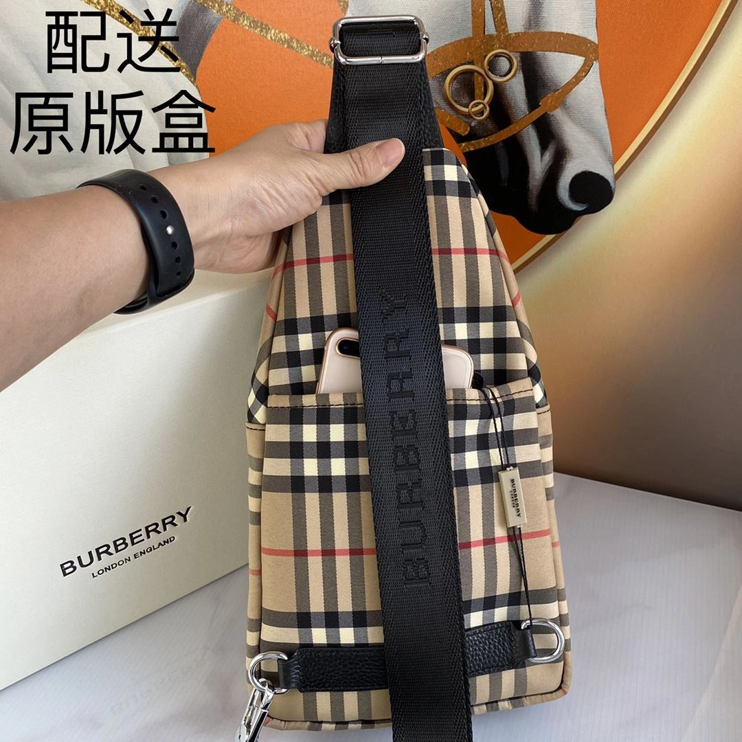 Real Mens Burberry Waist Chest Packs