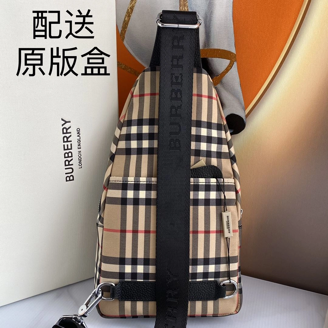 Real Mens Burberry Waist Chest Packs