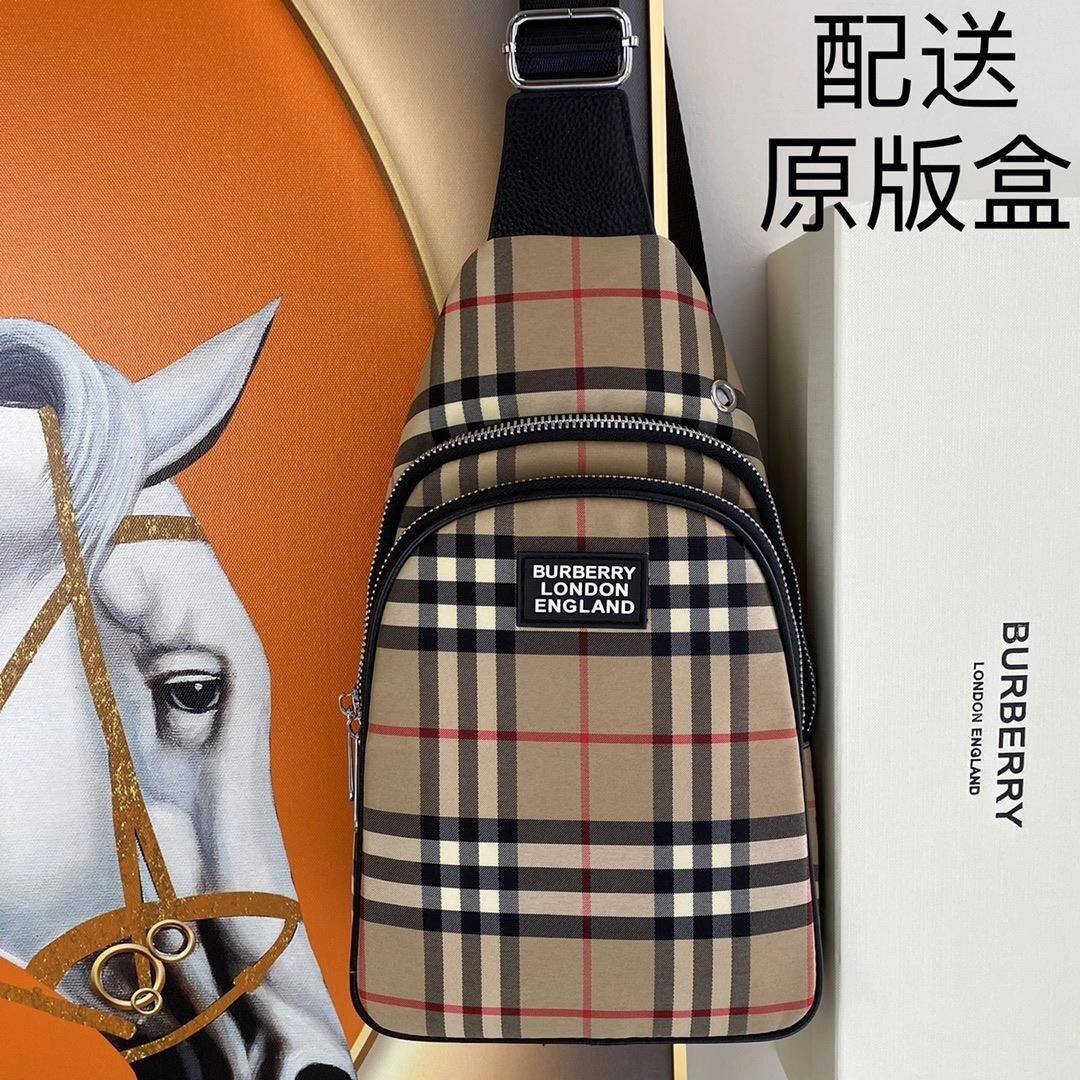 Real Mens Burberry Waist Chest Packs