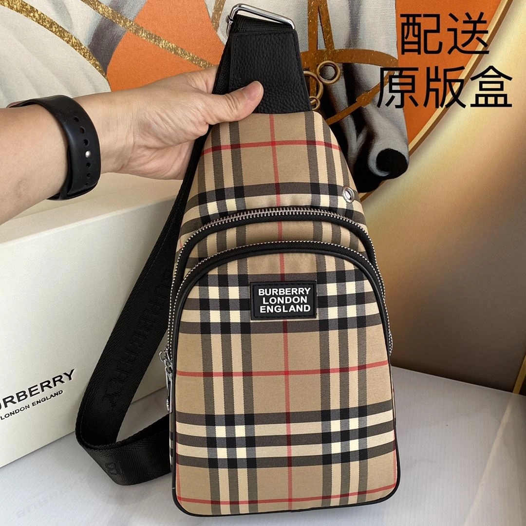 Real Mens Burberry Waist Chest Packs