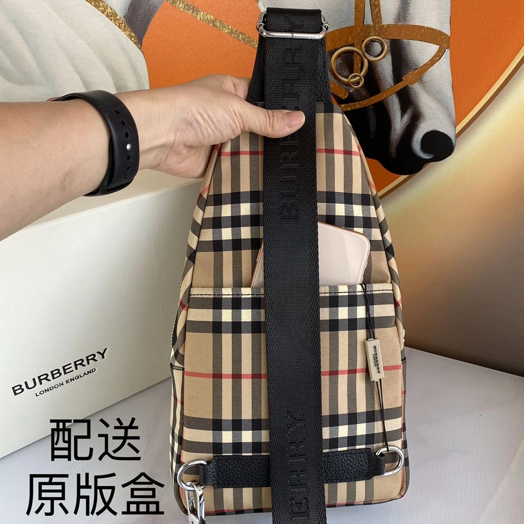 Real Mens Burberry Waist Chest Packs