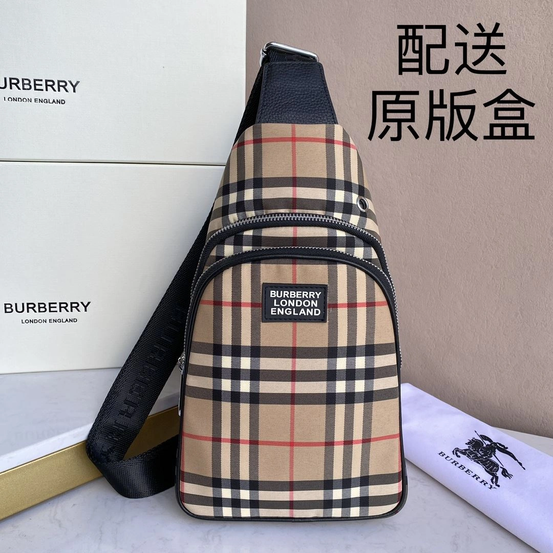 Mens Burberry Waist Chest Packs