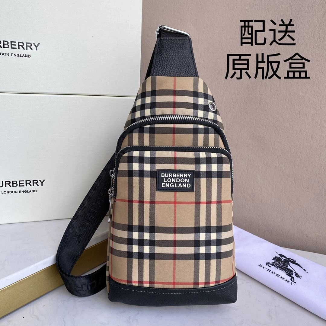 Mens Burberry Waist Chest Packs